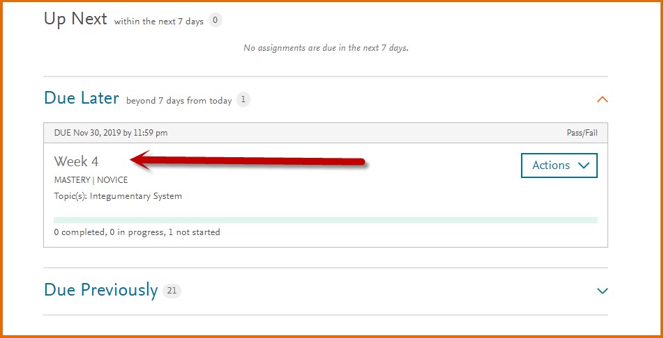 Can I edit or delete an assignment? - Elsevier Adaptive Quizzing Next Generation (EAQ) Support ...